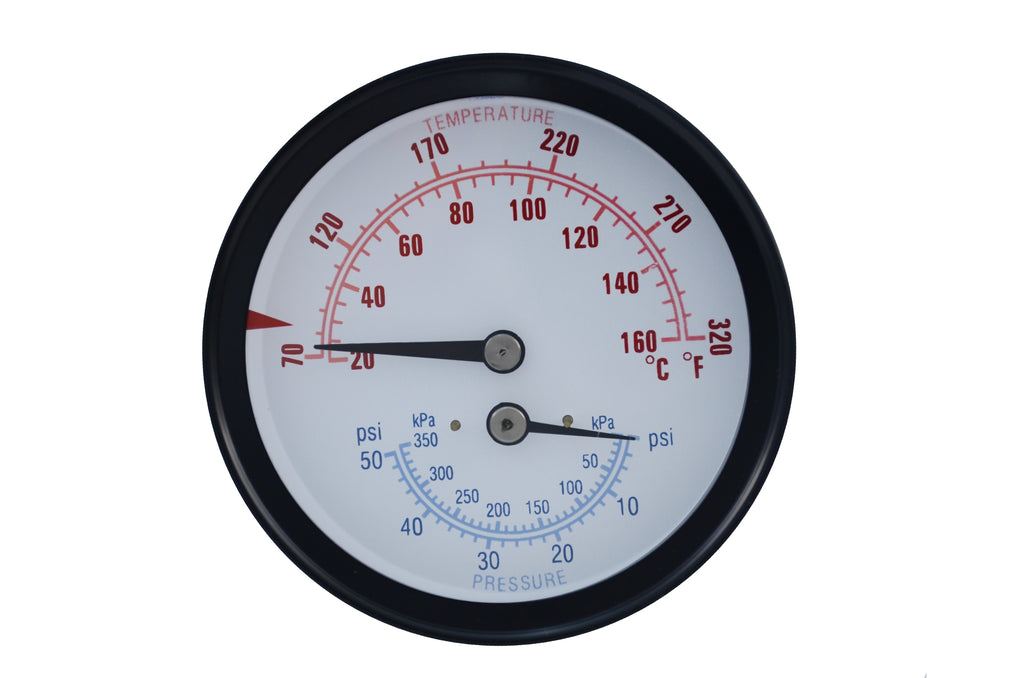 3" Tridicator, 0-50 psi/kPa (Clearance) – Howe Technology Industrial, Inc.